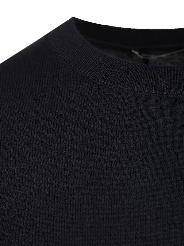 Max Mara Cotton, Silk, And Cashmere Crew Neck Sweater