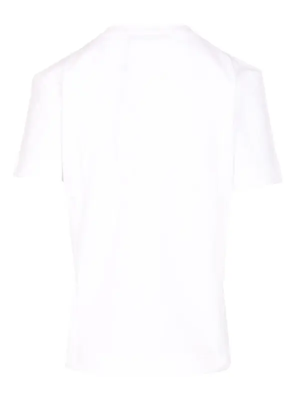 Jacquemus Cotton T-shirt With Grosgrain Logo Label