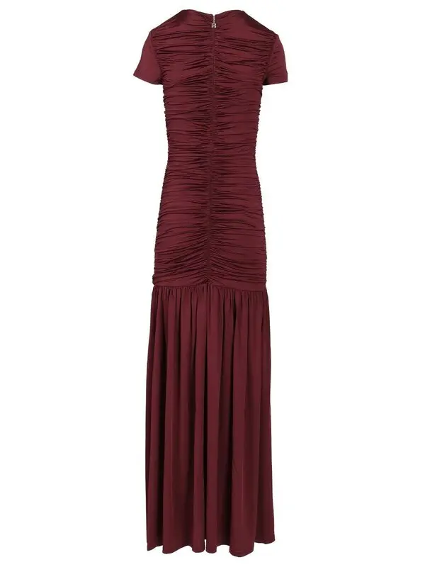 ROTATE BY BIRGER CHRISTENSEN Long Gathered Dress - Multicolor