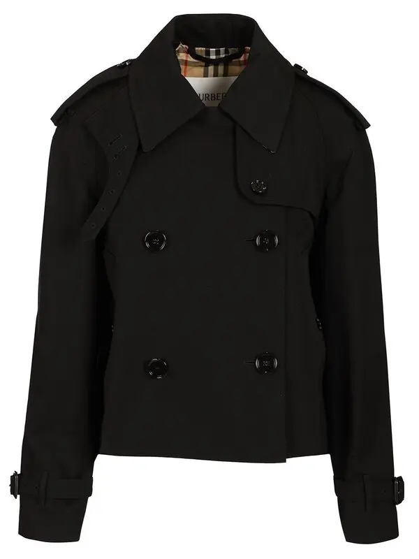 Burberry Mayfair Trench Jacket - Black