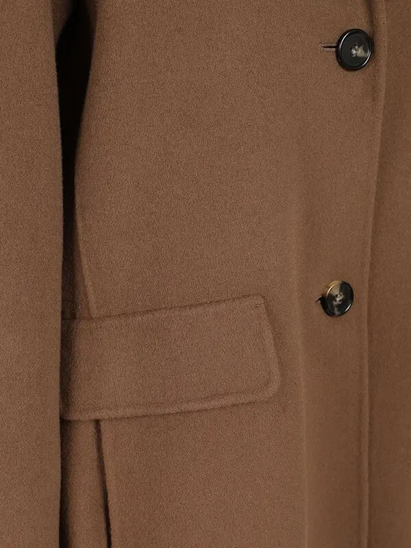 Max Mara Double-breasted Pure Wool Jacket