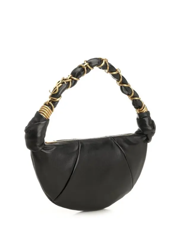 Saint Laurent Hobo Amalia" Mini Bag - Black