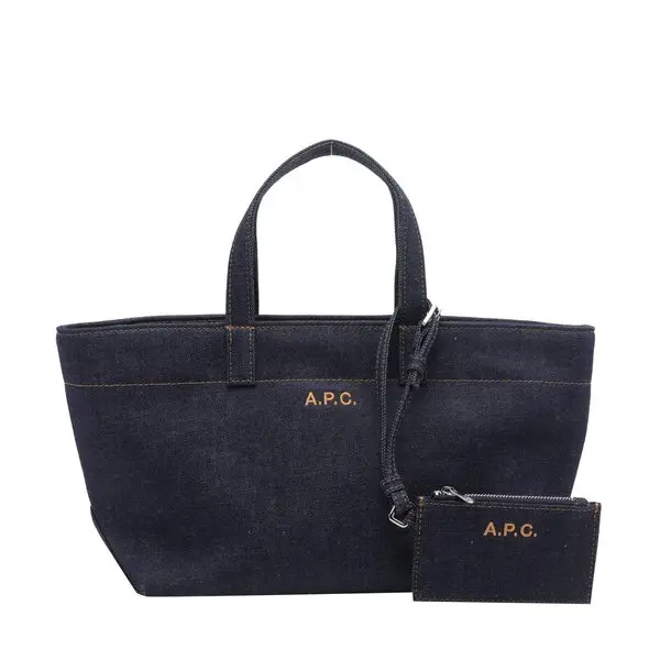A.p.c. Small Le Drommer Tote Bag - Blue