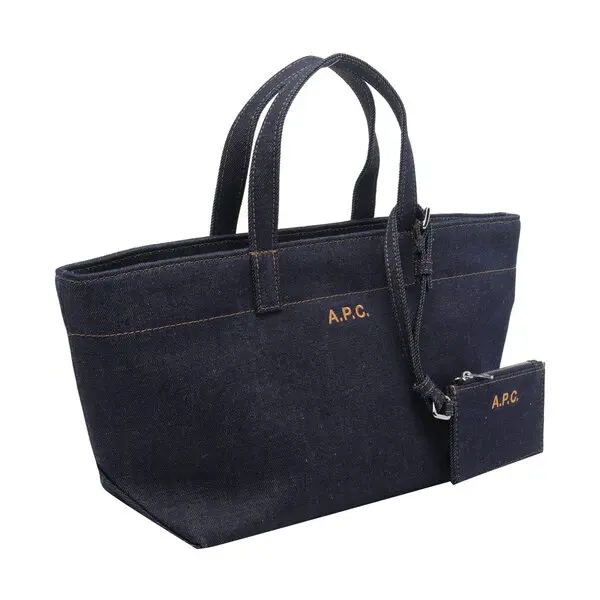 A.p.c. Small Le Drommer Tote Bag - Blue
