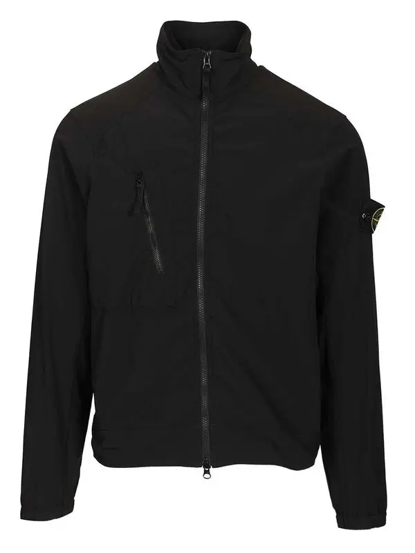 Stone Island Stretch Nylon Tech Fleece Overshirt