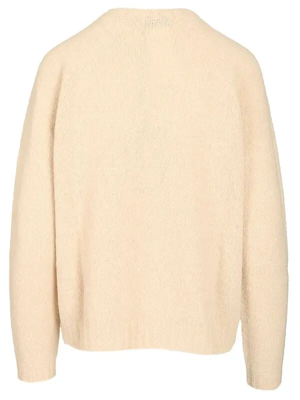 Max Mara Alpaca Blend Crew Neck Sweater