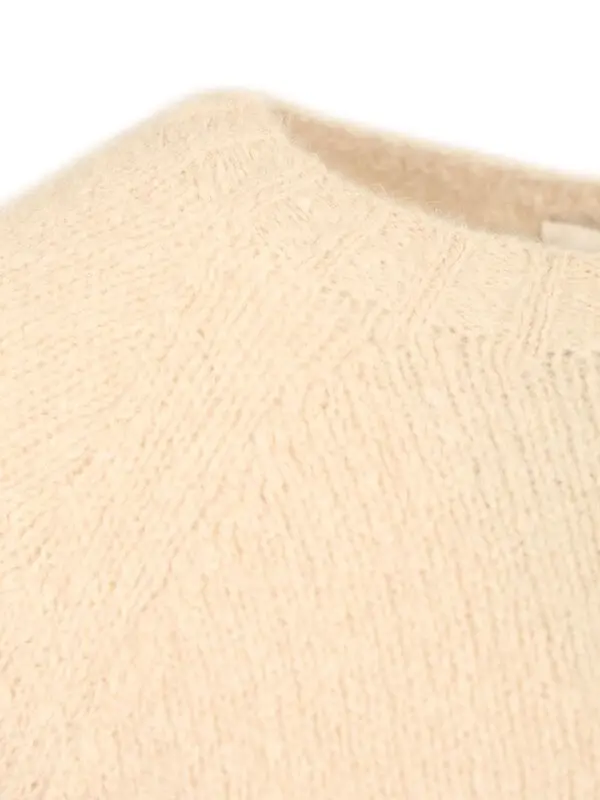 Max Mara Alpaca Blend Crew Neck Sweater