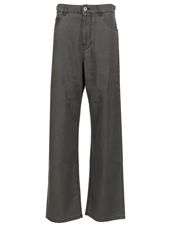 Miu Miu Five-pocket Chambray Trousers