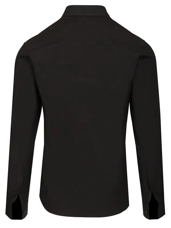 Burberry Slim Fit Shirt In Stretch Cotton