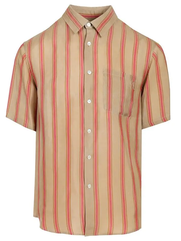 Saint Laurent Striped Shirt - Multicolor