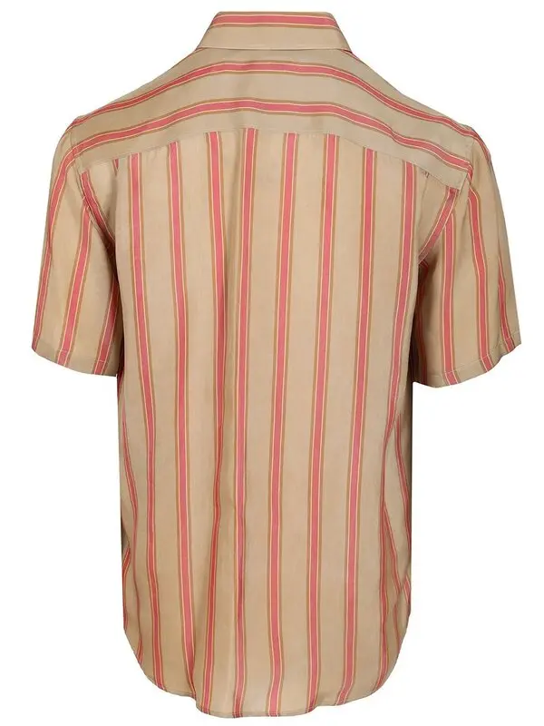 Saint Laurent Striped Shirt - Multicolor