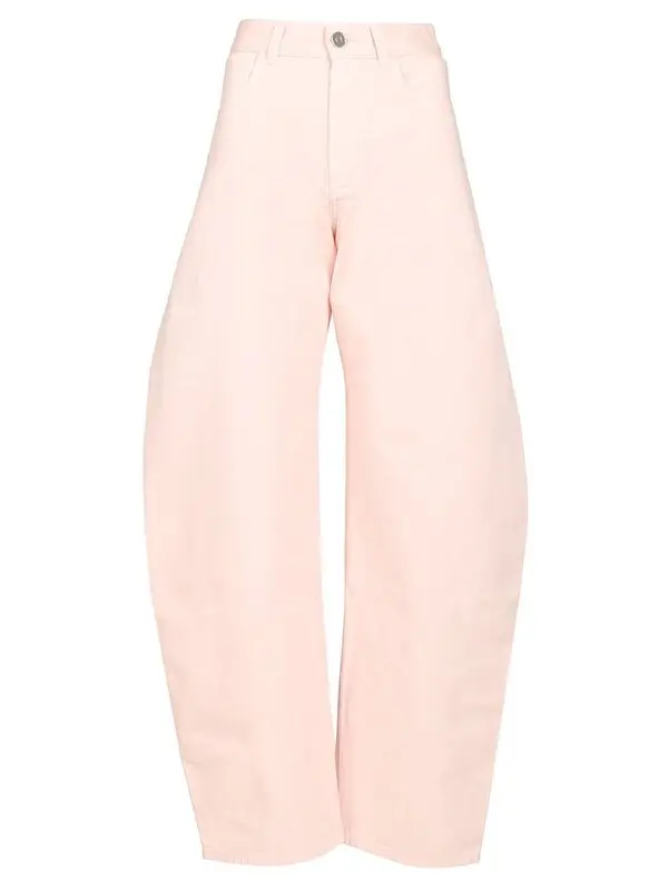 Alaïa Curved Dyed Denim Jeans - Multicolor