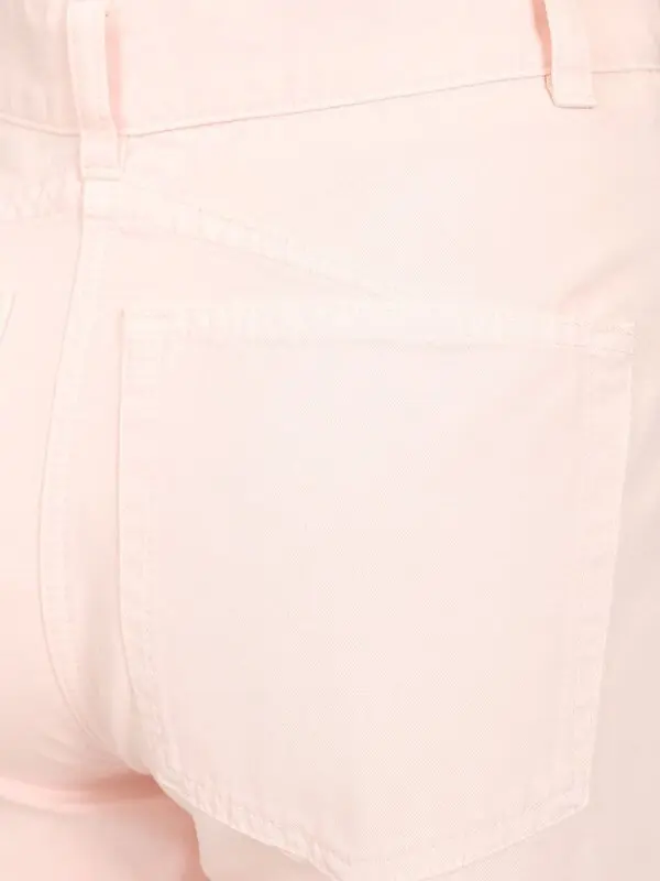 Alaïa Curved Dyed Denim Jeans