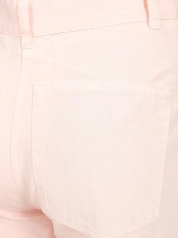 Alaïa Curved Dyed Denim Jeans