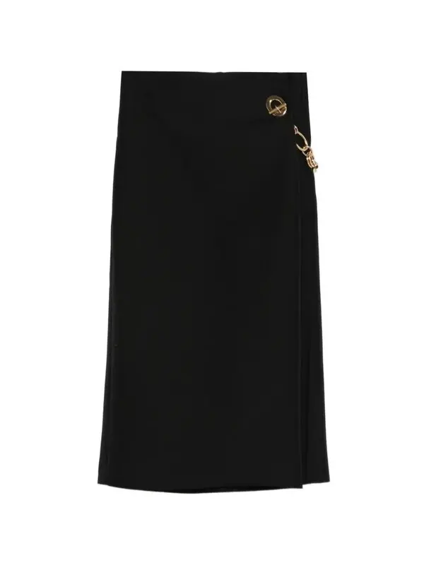 Celine Mohair Wool Midi Skirt
