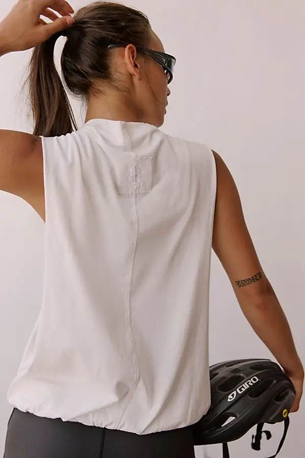 Free People Uprise Mock Neck Tank