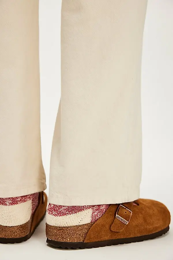 BIRKENSTOCK Boston Soft Footbed Suede Clogs - Mink