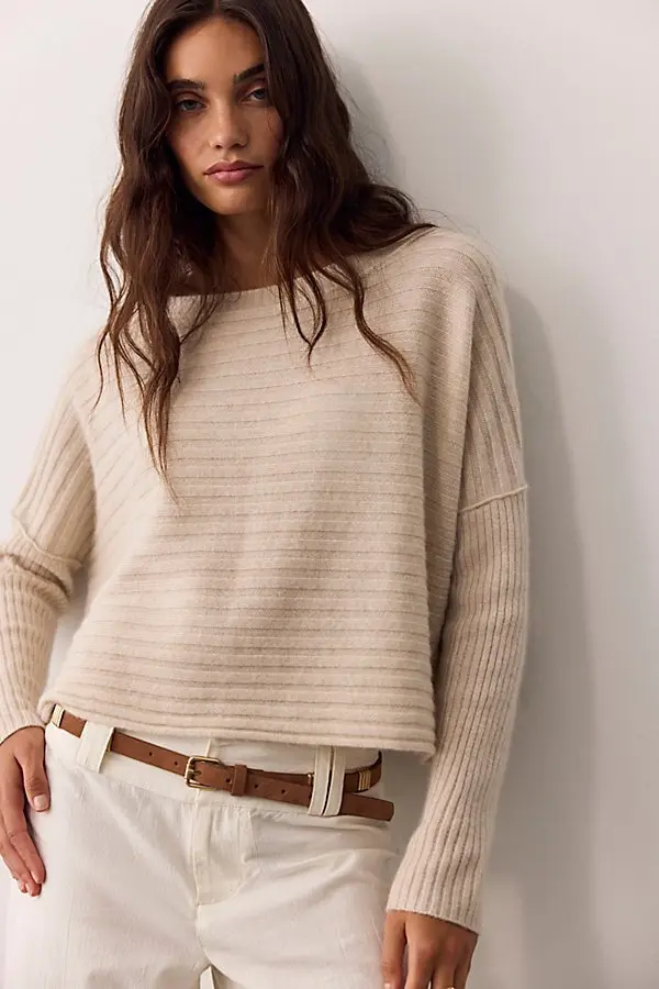 Free People Spencer Cashmere Pullover - St Kilda