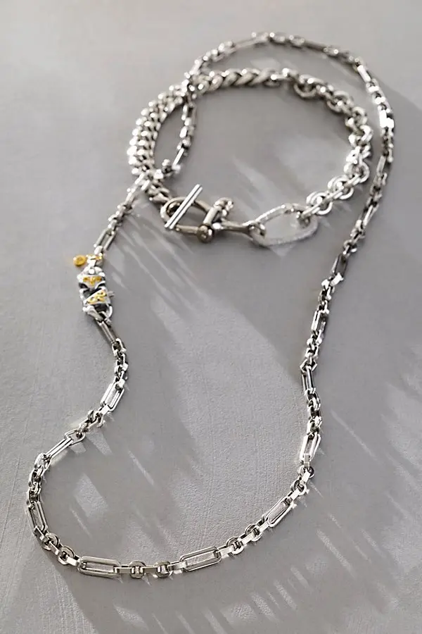 ATELIER CG Aries & Kenzo Mixed-metal Chain Necklace Set