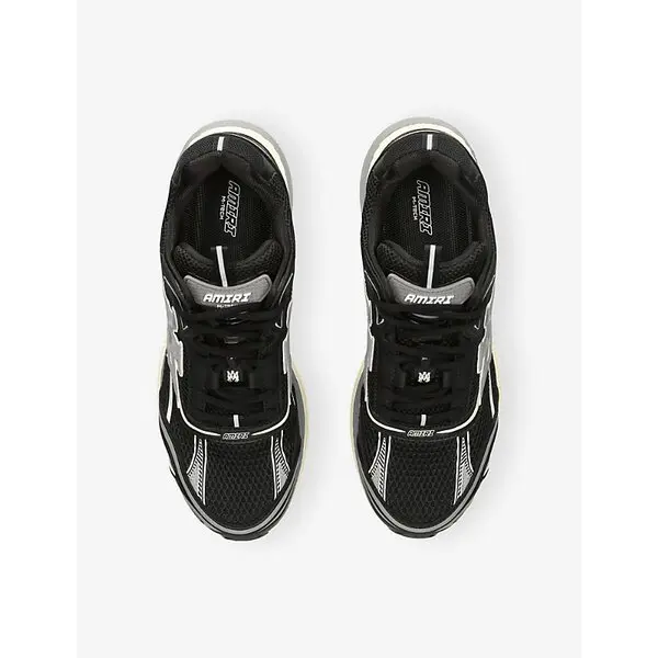 Amiri M Tech Mesh And Leather Trainers