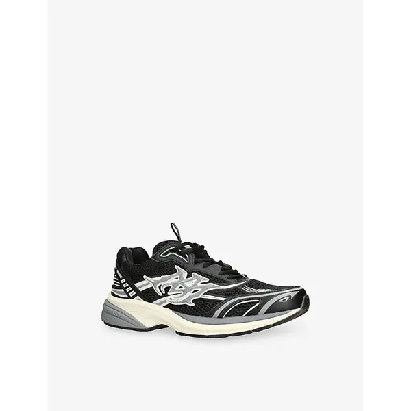 Amiri M Tech Mesh And Leather Trainers