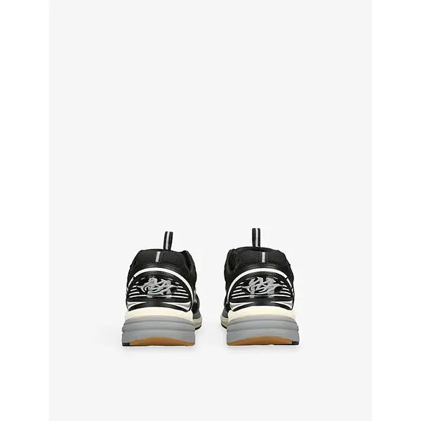 Amiri M Tech Mesh And Leather Trainers