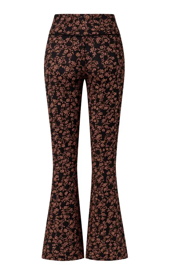 PEPA POMBO Lago Flare Pants - Black
