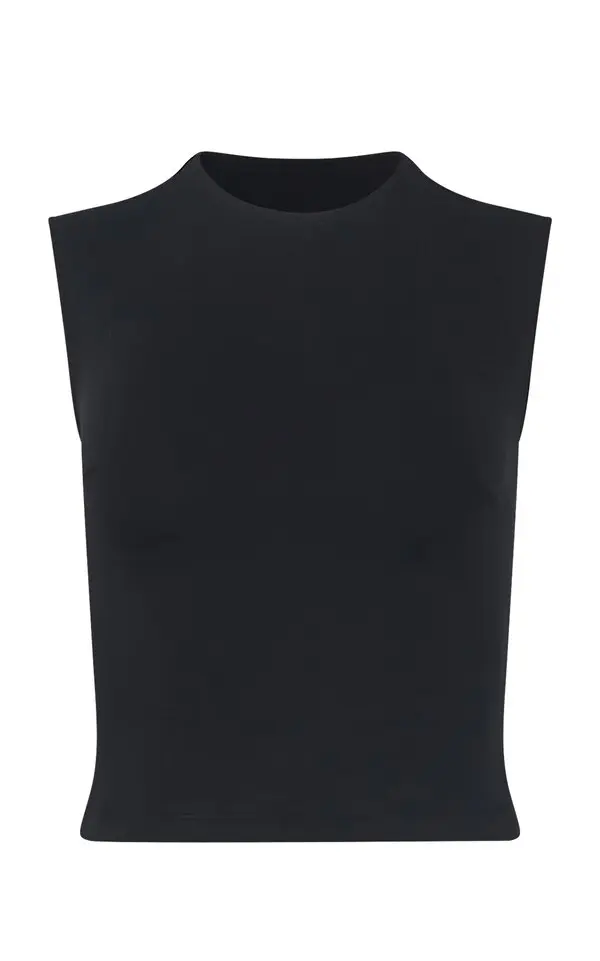 DAR ZÉRO STUDIO Exclusive Neoprene Cropped Top