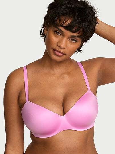 Victoria's Secret Body Victoria Flexfactor Lightly Lined Balconette Bra - Pink