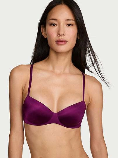 Victoria's Secret Body Victoria Flexfactor Lightly Lined Balconette Bra - Purple