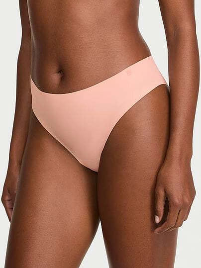Victoria's Secret No-show Mid-rise Bikini Panty - Beige