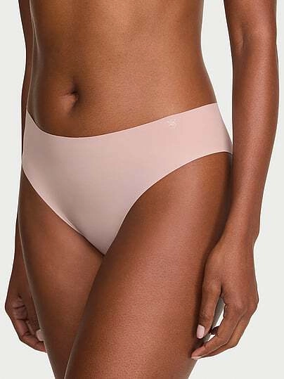Victoria's Secret No-show Mid-rise Bikini Panty - Beige