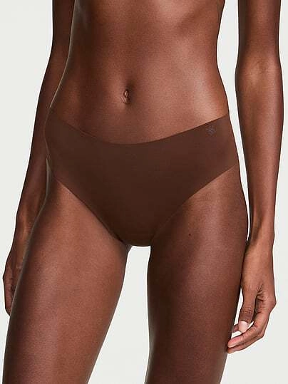 Victoria's Secret No-show Mid-rise Bikini Panty - Brown