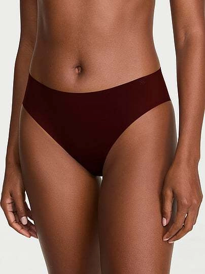 Victoria's Secret No-show Mid-rise Bikini Panty - Brown