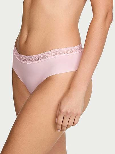 Victoria's Secret No-show Mid-rise Bikini Panty - Pink