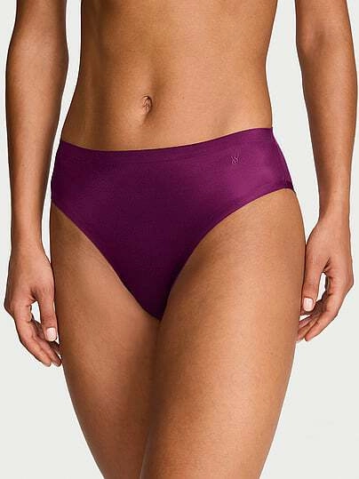 Victoria's Secret No-show Mid-rise Bikini Panty - Purple