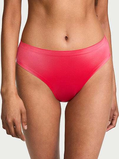 Victoria's Secret No-show Mid-rise Bikini Panty - Red