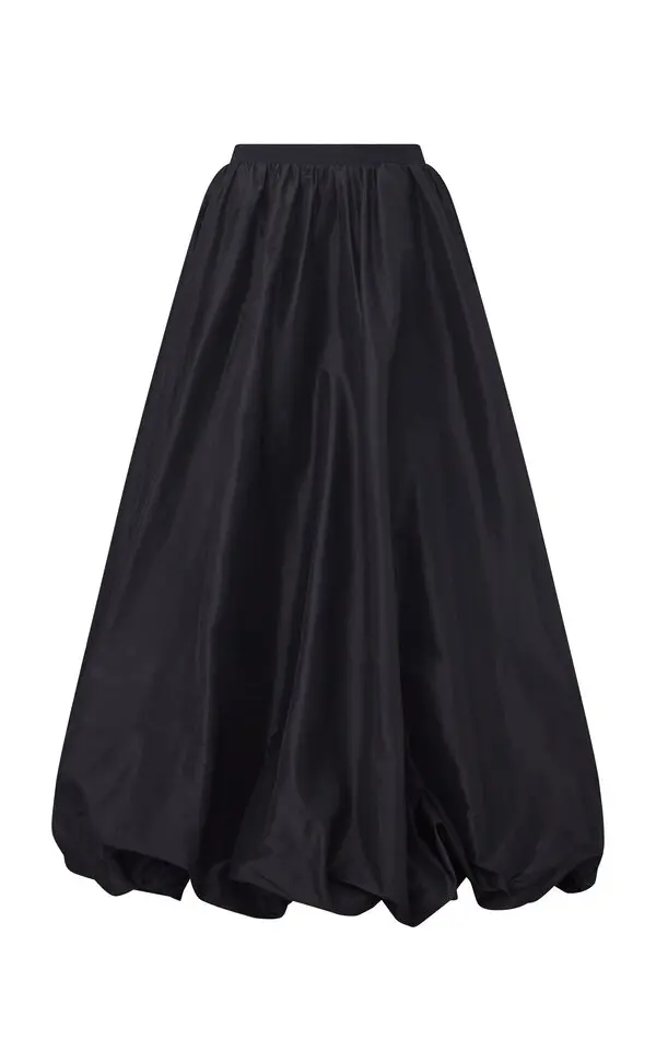 DAR ZÉRO STUDIO Exclusive Tech-silk Bubble Maxi Skirt