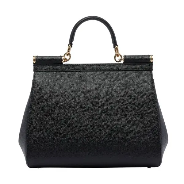 Dolce & Gabbana Large Sicily Handbag - Black