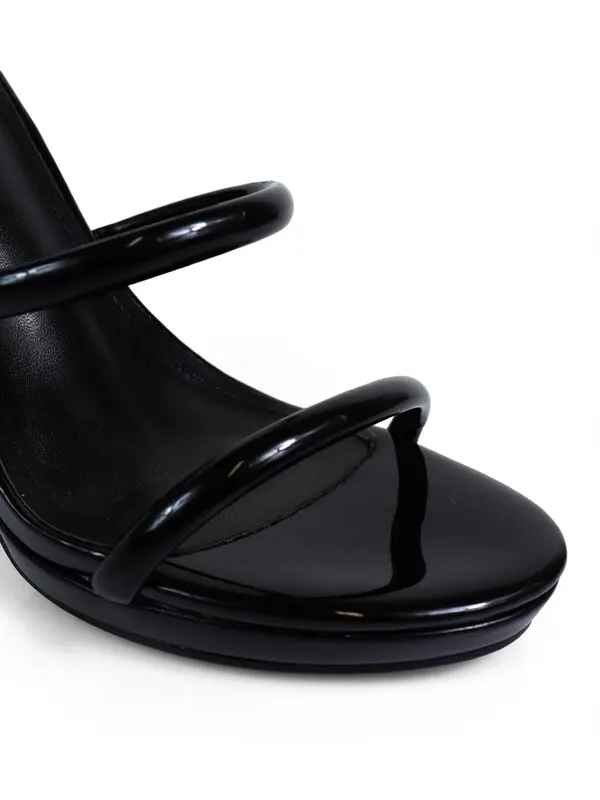 Frederick's Of Hollywood Sabine Round Toe High Heel Sandals
