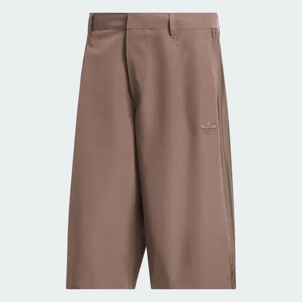 Adidas Originals Woven Wide Leg Short - Trace Brown