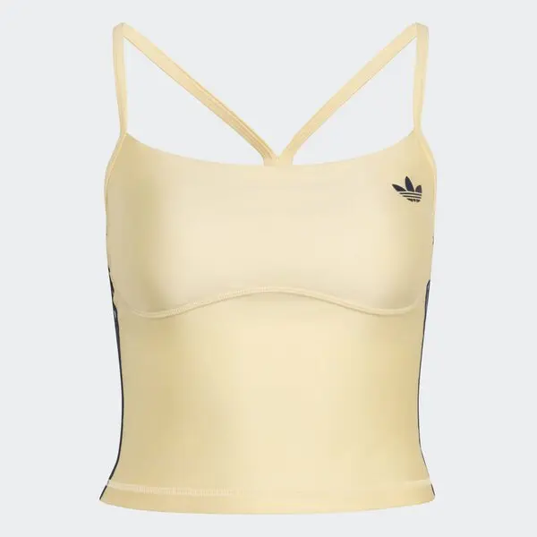 Adidas Originals Sport Tank Top With Padded Support - Warm Vanilla