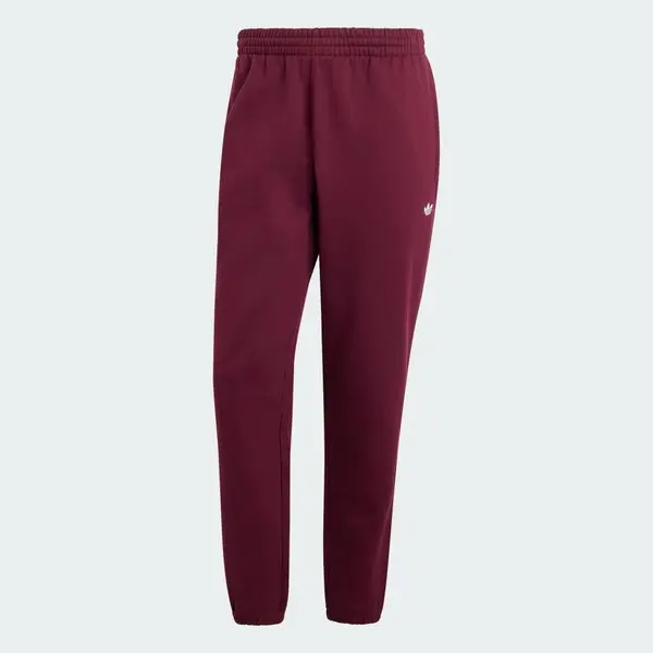 Adidas Trefoil Essentials Regular Fleece Pants - Maroon