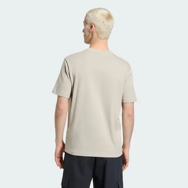 Adidas Trefoil Essentials T-shirt - Khaki Three