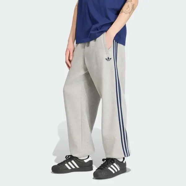 Adidas Adicolor 3 Stripes Cuffed Sweatpant Grey