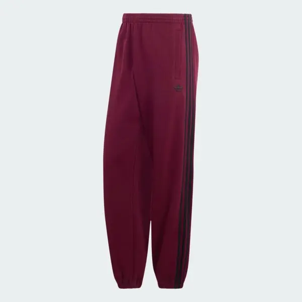 Adidas Adicolor 3 Stripes Cuffed Sweatpant - Maroon