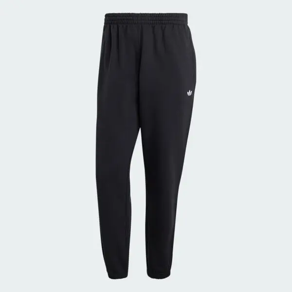 Adidas Trefoil Essentials Regular Fleece Pants - Black