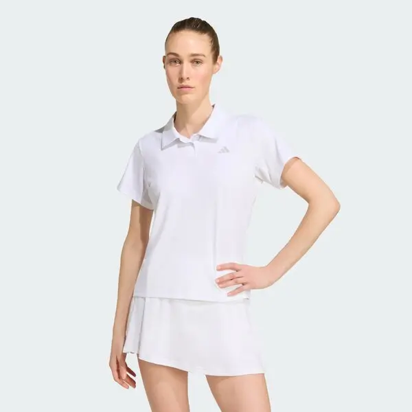 Adidas Club Tennis Climacool Polo Shirt - White