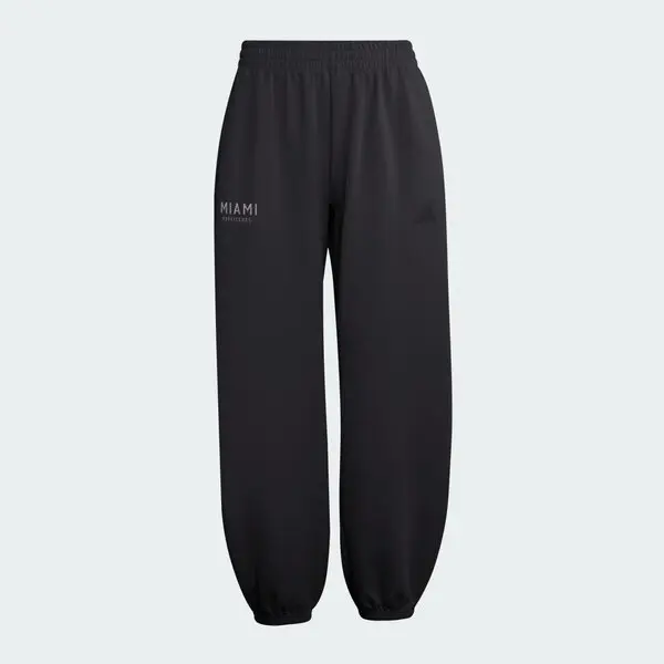 Adidas Miami Hurricanes Soft Lux Loose Pants - Black / Multi