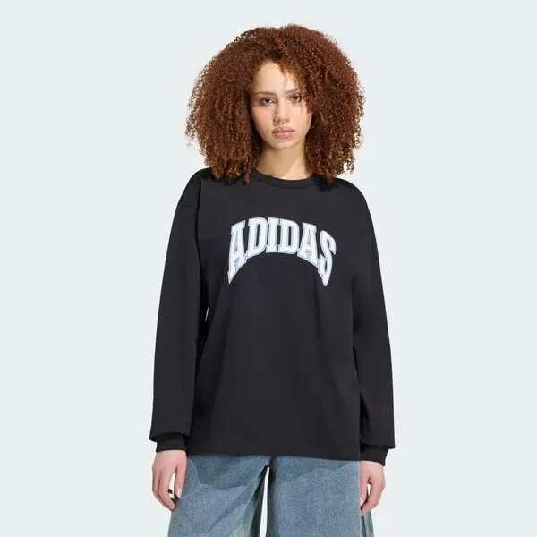 Adidas Care Bears Oversized Long Sleeve T-shirt - Black